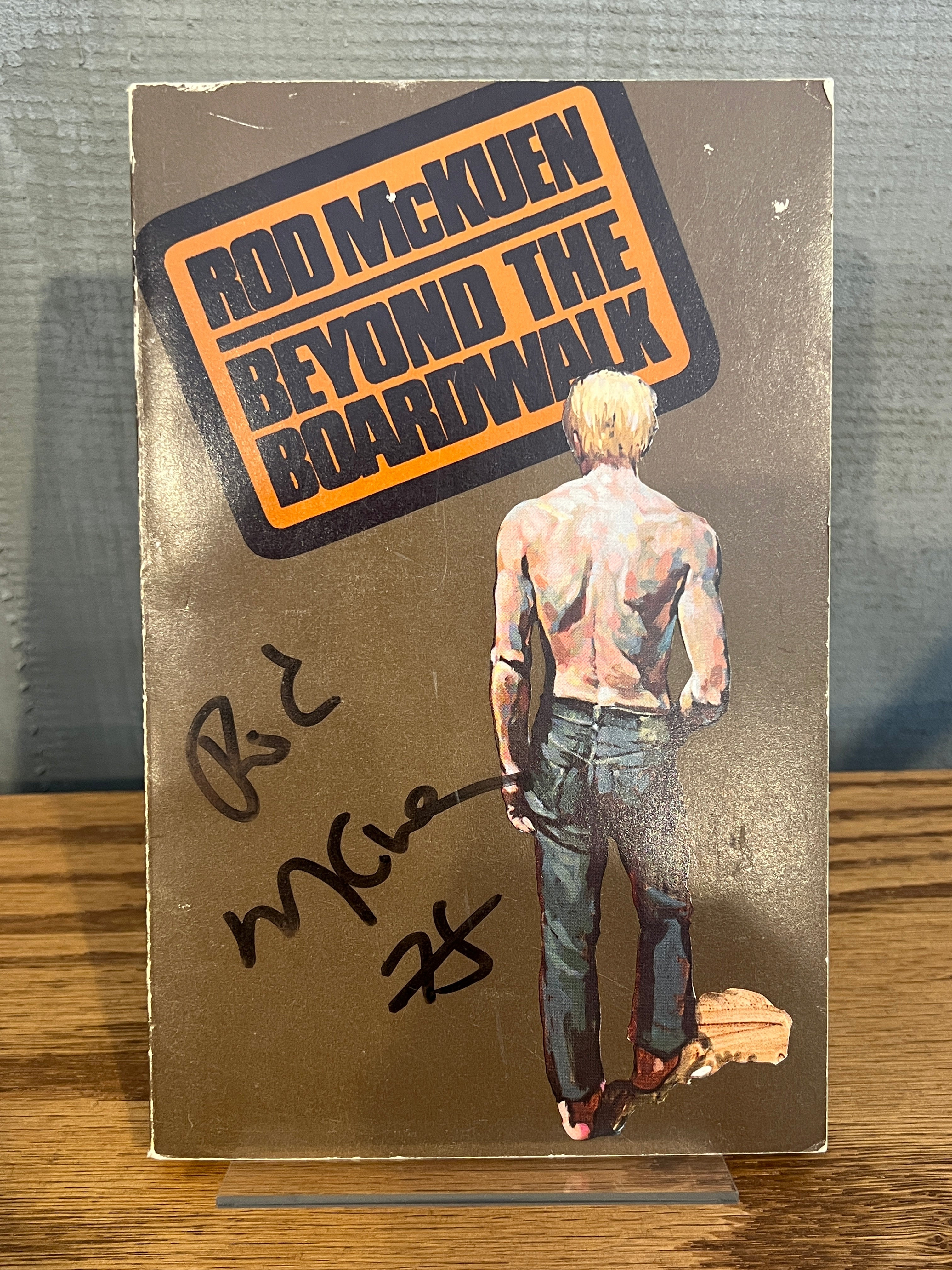 Beyond the Boardwalk, by Rod McKuen (Signed) – Books At Midnight