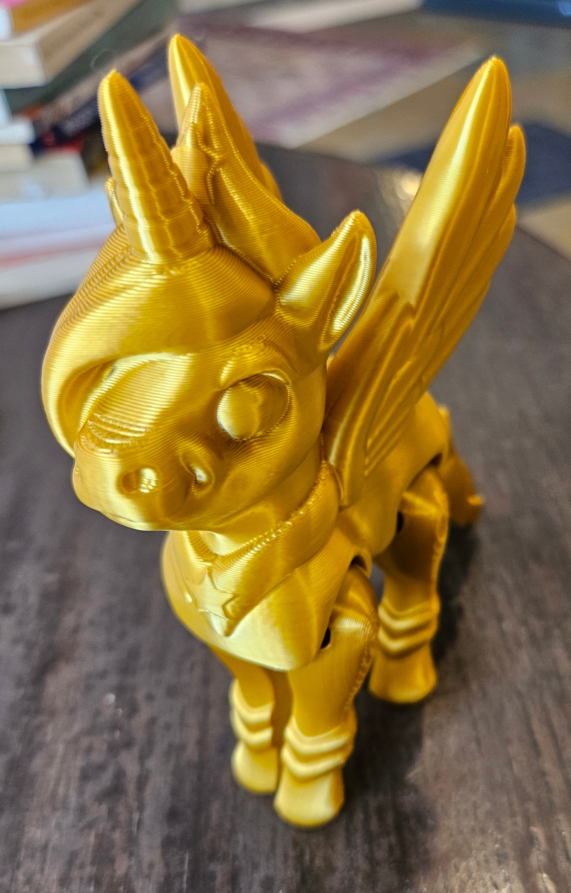 3D Articulated Alicorn – Books At Midnight