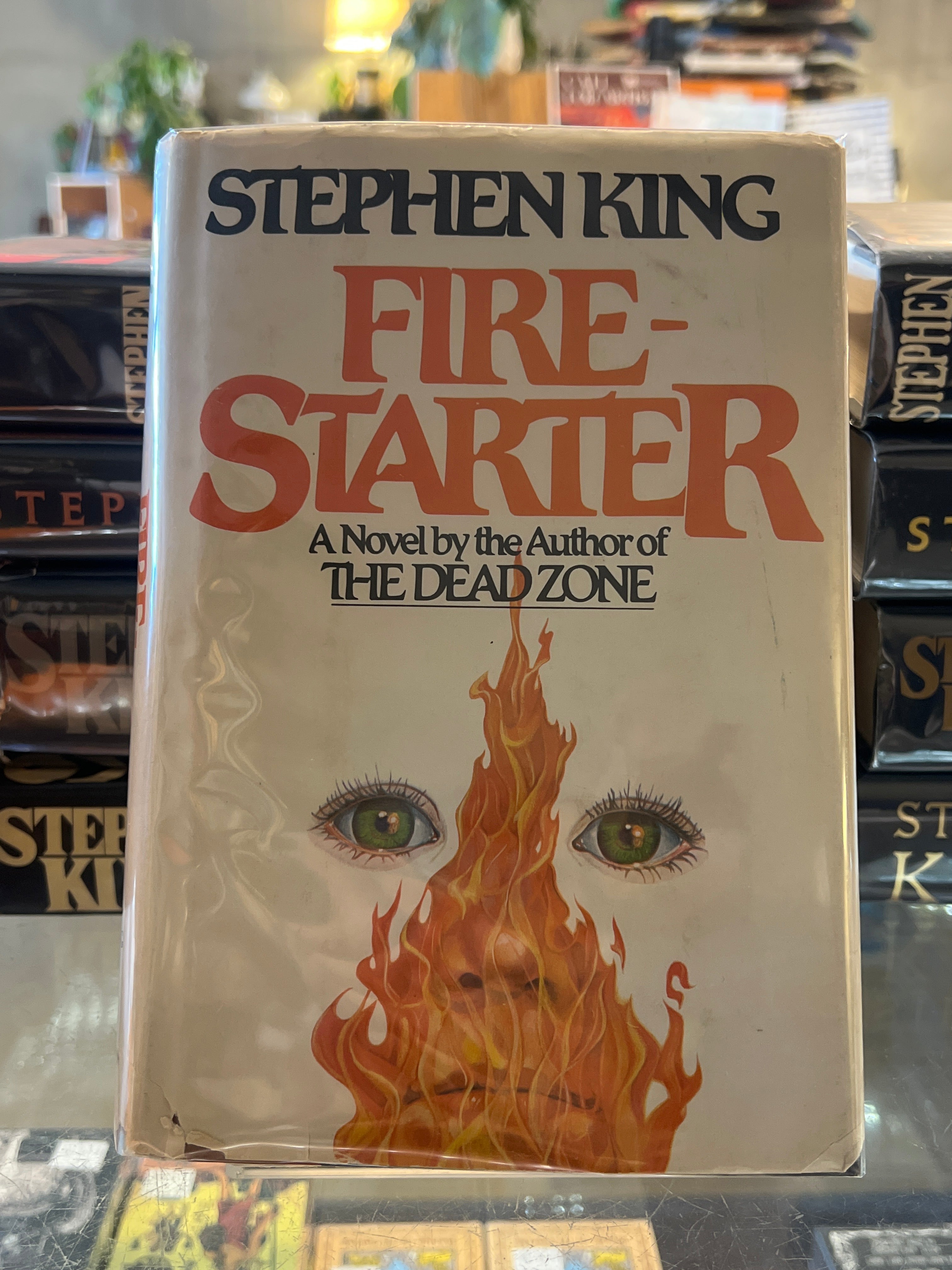 Firestarter, by Stephen King (First Book Club Edition) – Books At Midnight