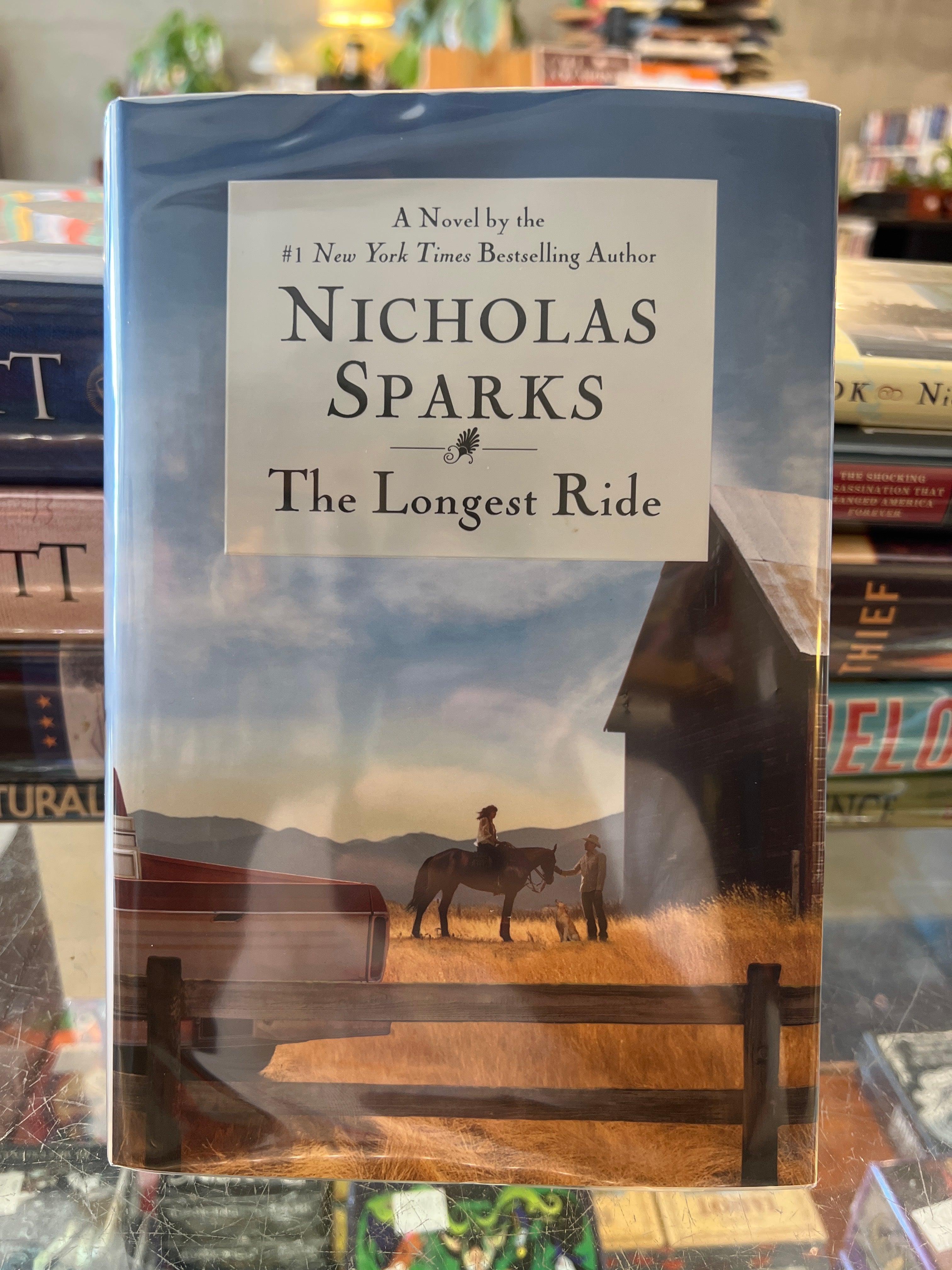 The Longest Ride, by Nicholas Sparks (Signed) – Books At Midnight